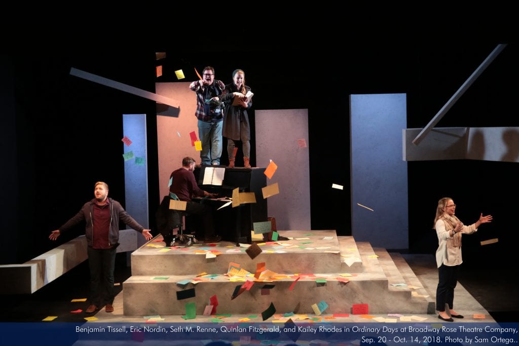 Ordinary Days musical | Broadway Rose Theatre Company