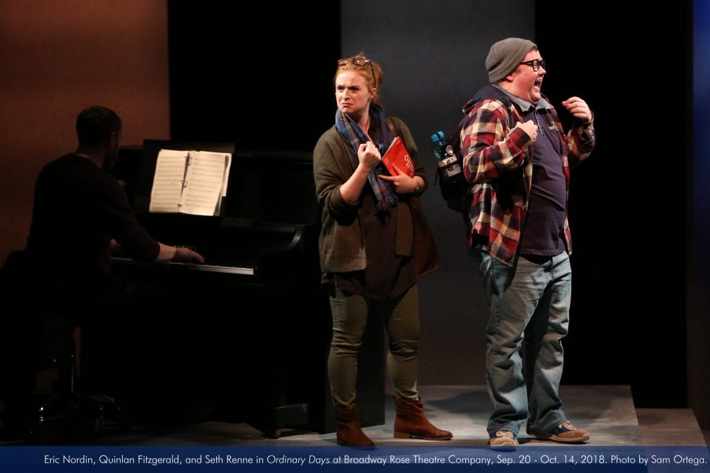 Ordinary Days musical | Broadway Rose Theatre Company