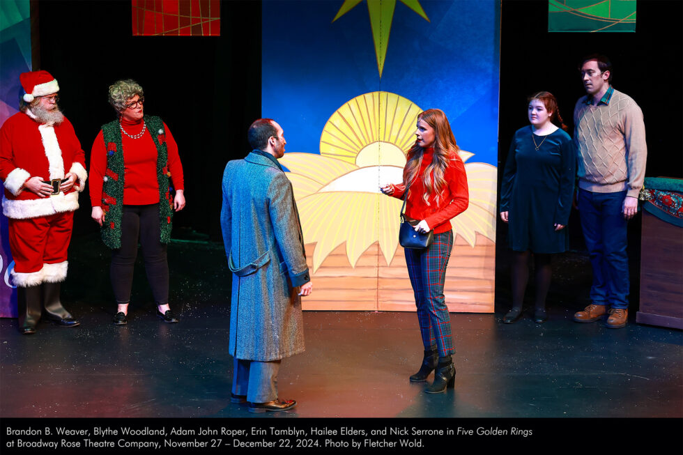 Five Golden Rings | Broadway Rose Theatre Company