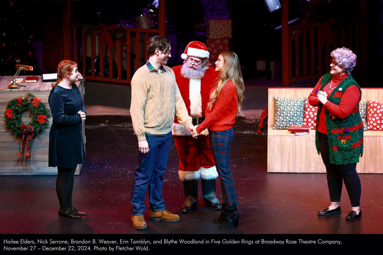 Five Golden Rings | Broadway Rose Theatre Company